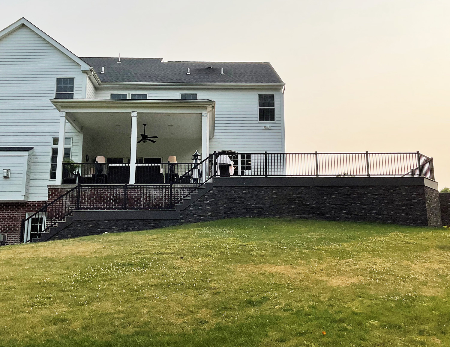 TimberTech “Prime Plus” Series, Ground Level Deck - Lorenzi Deck Company